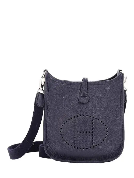 HERMES Tpm Evelyne Bag Gen Iii Clemence - Blue
