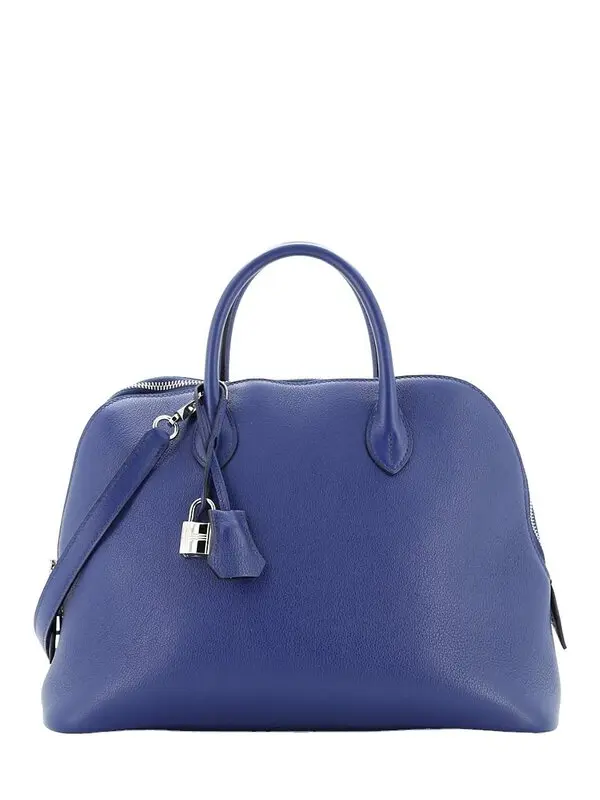 Hermès 30 Bolide 1923 Bag Evercolor - Blue