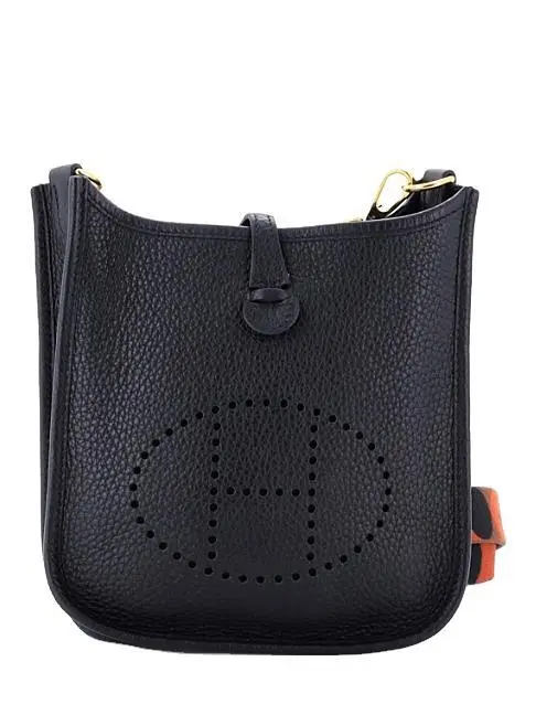 HERMES Tpm Evelyne Bag Gen Iii Clemence - Black