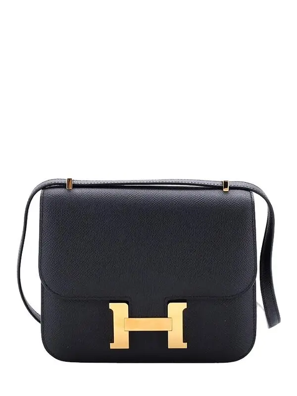 HERMES 18 Constance Nm Bag Epsom - Black