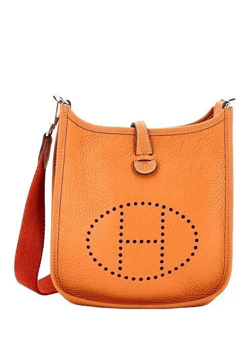 Hermès Tpm Evelyne Bag Gen Iii Clemence - Brown