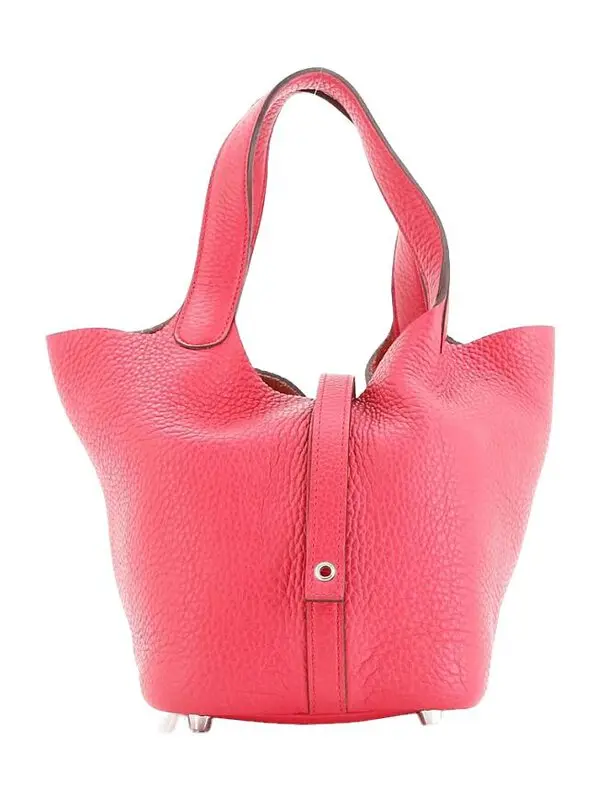 Hermès Picotin Lock Bag Clemence Pm - Pink