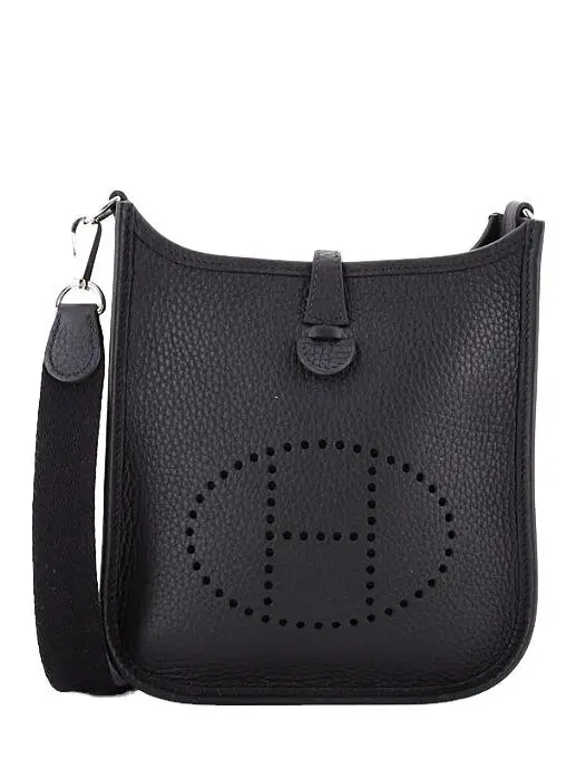 HERMES Tpm Evelyne Bag Gen Iii Clemence - Black