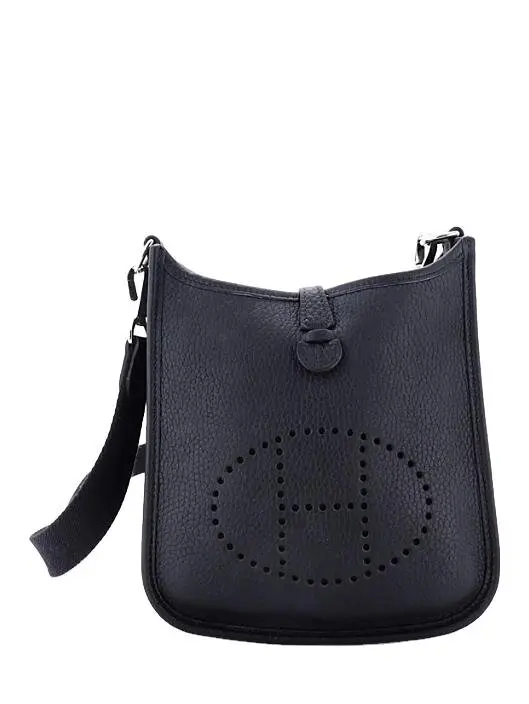 HERMES Tpm Evelyne Bag Gen Iii Clemence - Black
