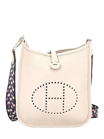 HERMES Tpm Evelyne Bag Gen Iii Clemence - Neutral
