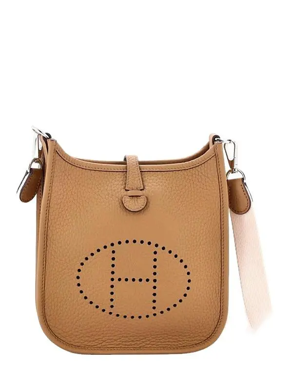 HERMES Tpm Evelyne Bag Gen Iii Clemence - Neutral