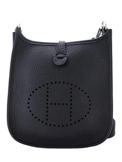 HERMES Tpm Evelyne Bag Gen Iii Clemence - Black