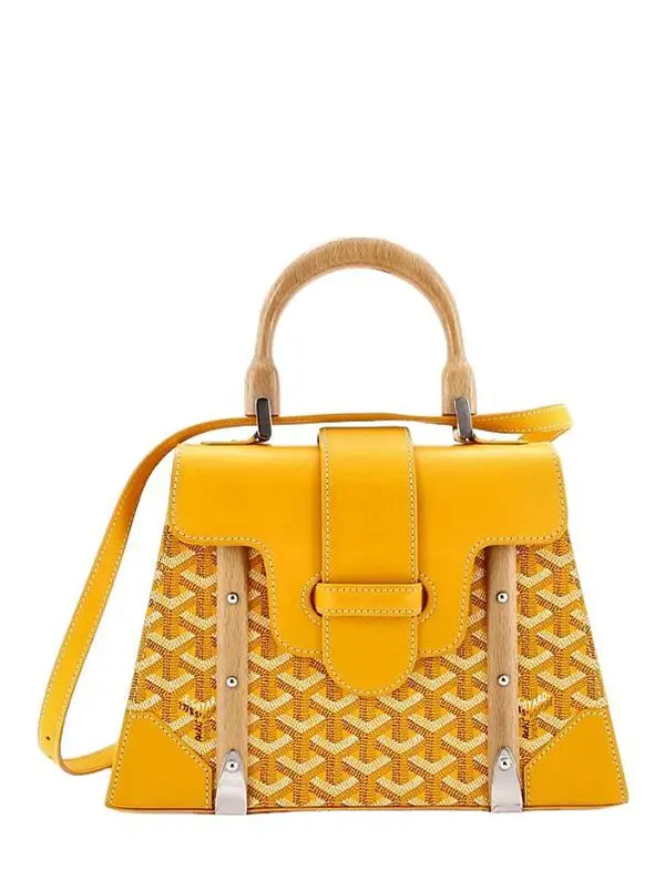 GOYARD Pm Saigon Top Handle Bag - Yellow
