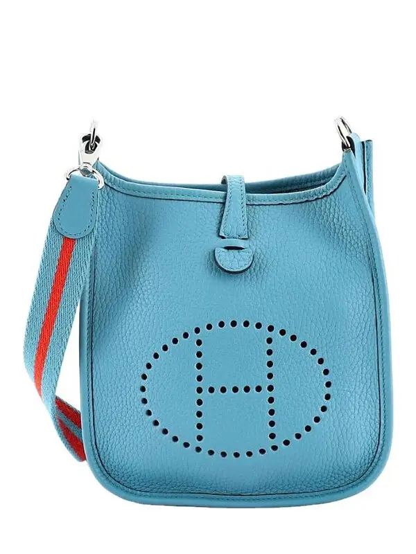 HERMES Evelyne Tpm Bag Gen Iii Clemence - Blue