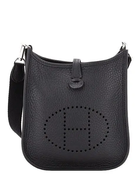 HERMES Hermès Tpm Evelyne Bag Gen Iii Clemence - Black