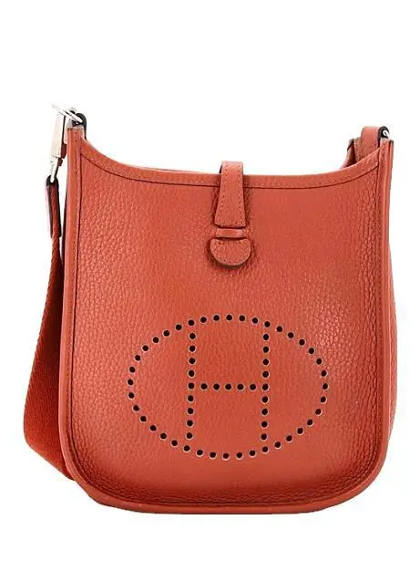 HERMES Tpm Evelyne Bag Gen Iii Clemence - Brown