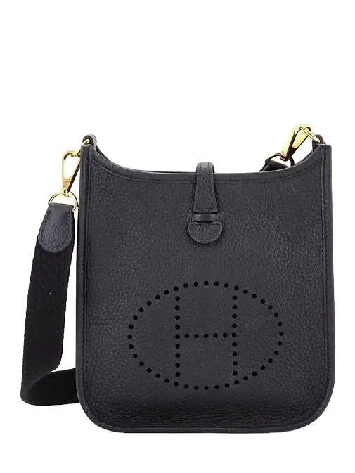 HERMES Tpm Evelyne Bag Gen Iii Clemence - Black