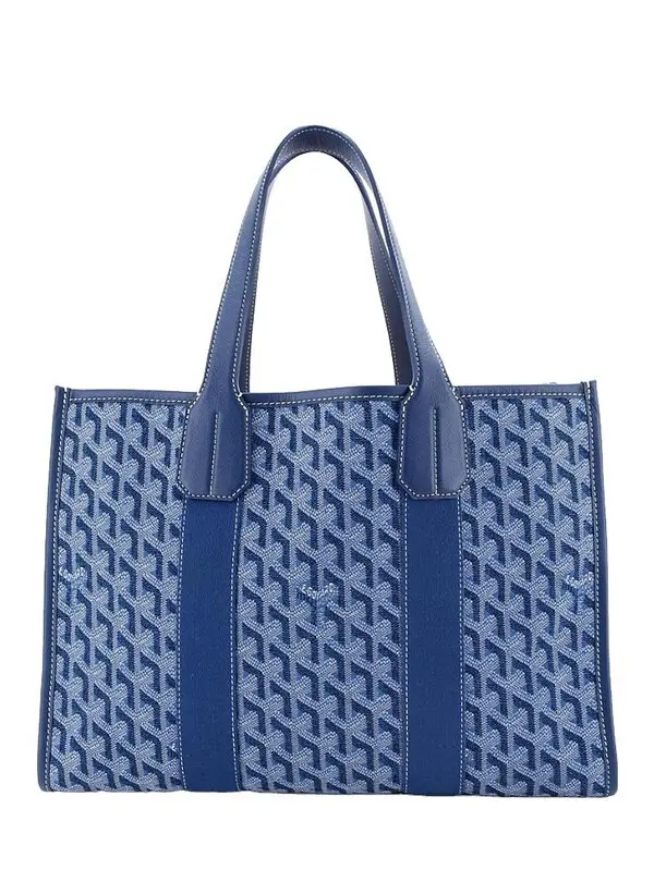 GOYARD Pm Villette Tote Coated Canvas - Blue