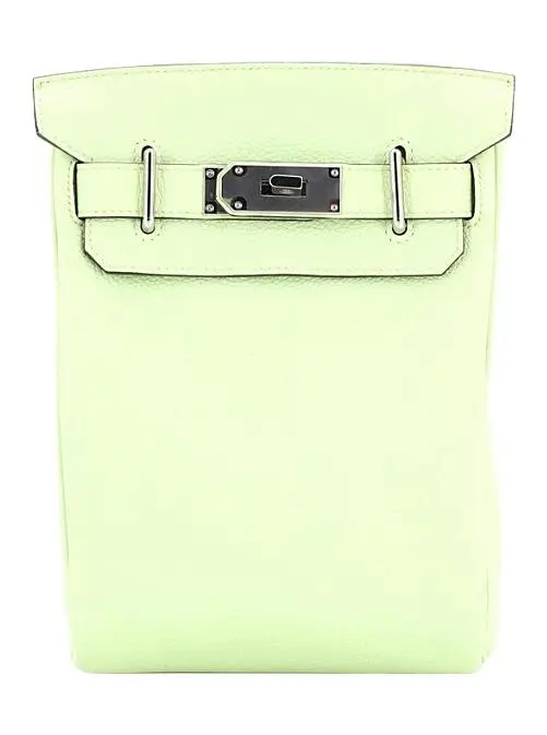 HERMES Pm Hac A Dos Backpack Togo - Green