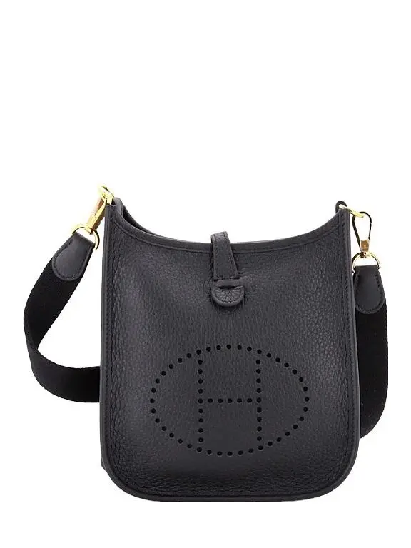 Hermès Tpm Evelyne Gen Iii Bag - Black