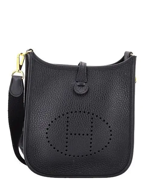 HERMES Tpm Evelyne Bag Gen Iii Clemence - Black