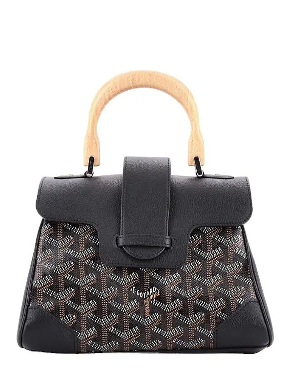 GOYARD Saigon Top Handle Bag - Black