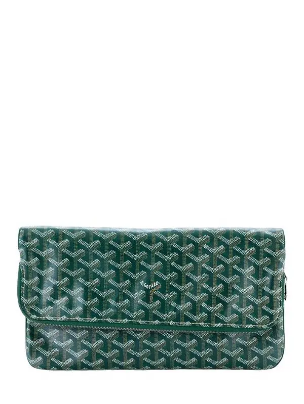 GOYARD Saint Marie Clutch Coated Canvas - Green