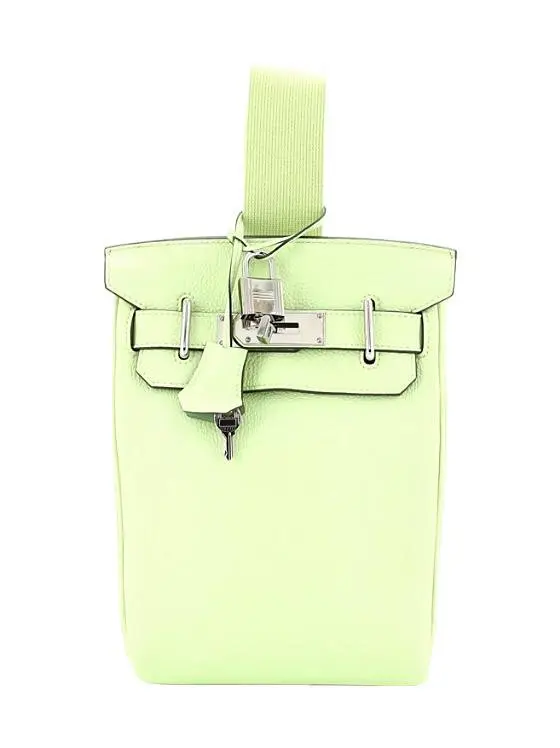 Hermès Pm Hac A Dos Backpack Togo - Green