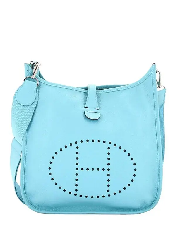 Hermès Pm Evelyne Bag Gen Iii Epsom - Blue