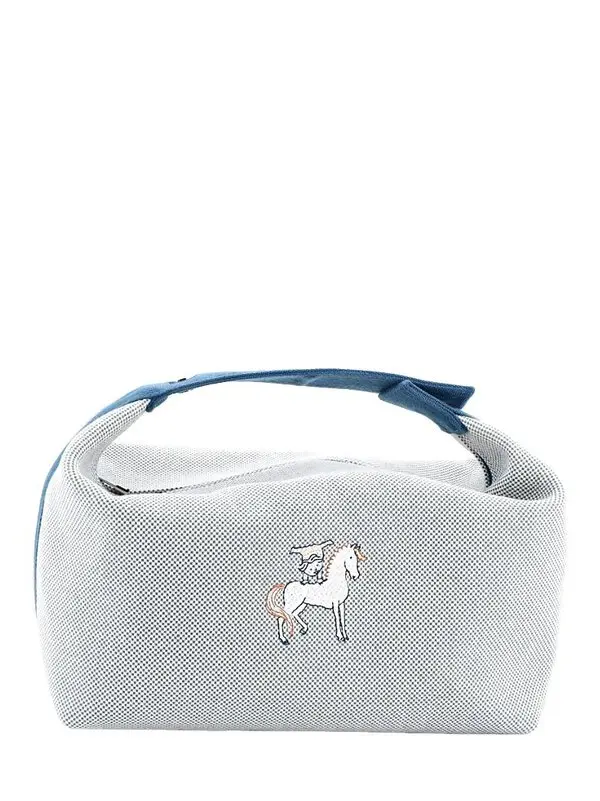 Hermès Gm Bride-a-brac Cabriole Travel Case - Blue