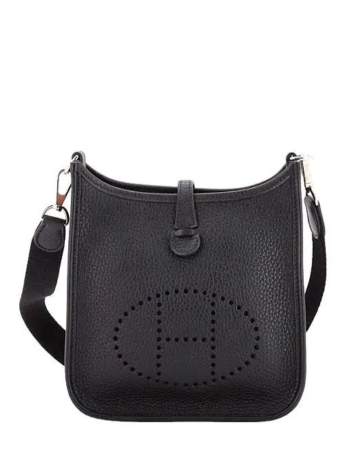 HERMES Tpm Evelyne Bag Gen Iii Clemence - Black