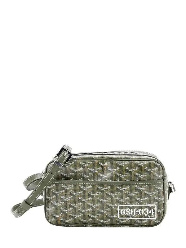 GOYARD Cap Vert Bag Printed Coated Canvas - Green