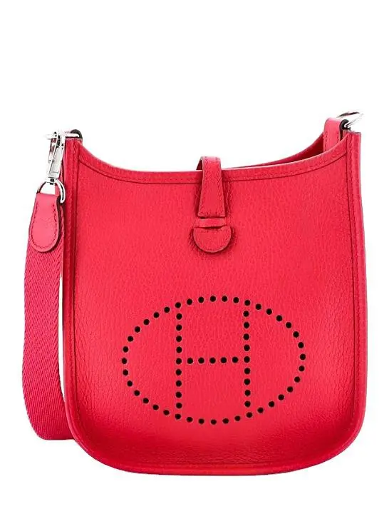 HERMES Tpm Evelyne Bag Gen Iii Clemence - Pink