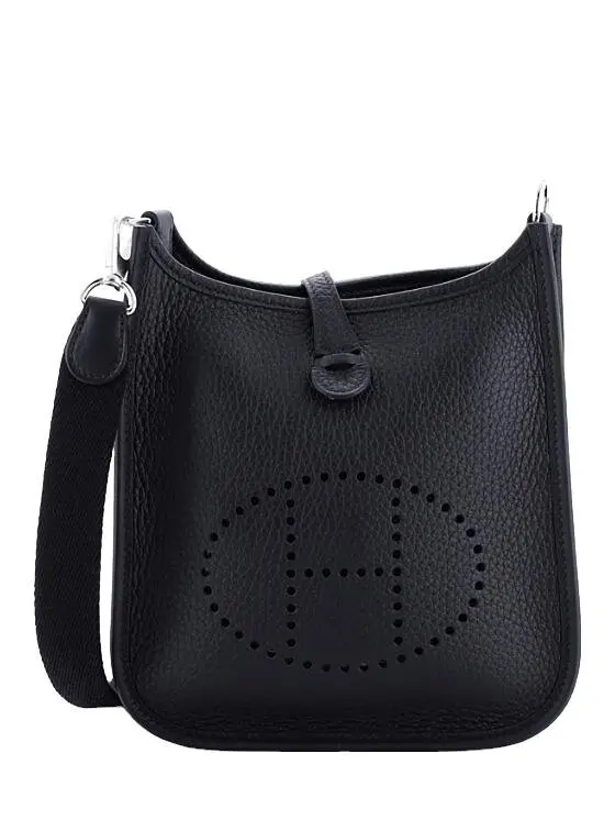 HERMES Tpm Evelyne Bag Gen Iii Clemence - Black