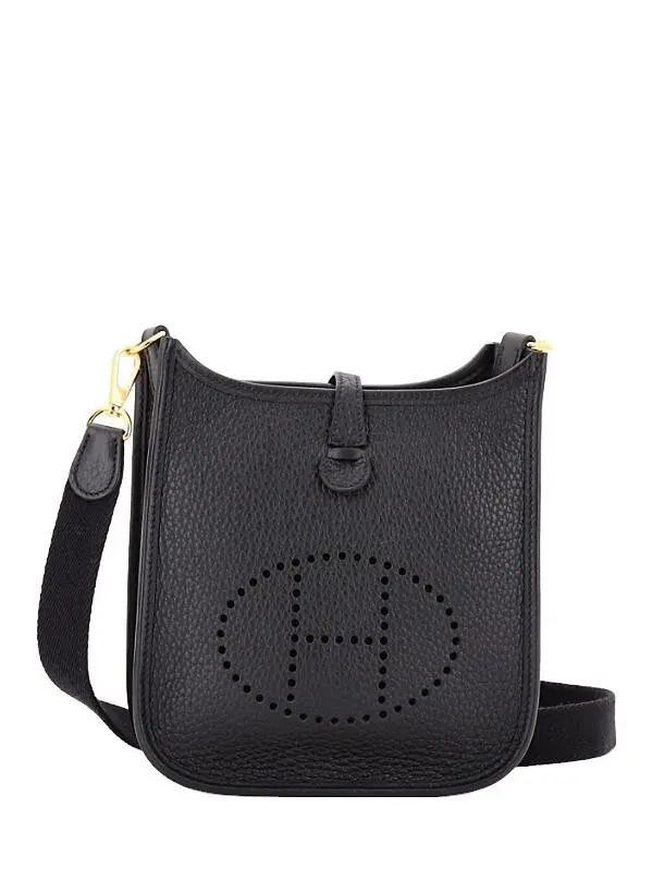 HERMES Hermès Tpm Evelyne Bag Gen Iii Clemence - Black
