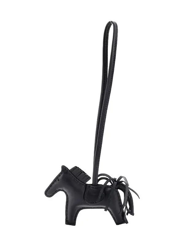 HERMES Pm So Grigri Rodeo Bag Charm - Black