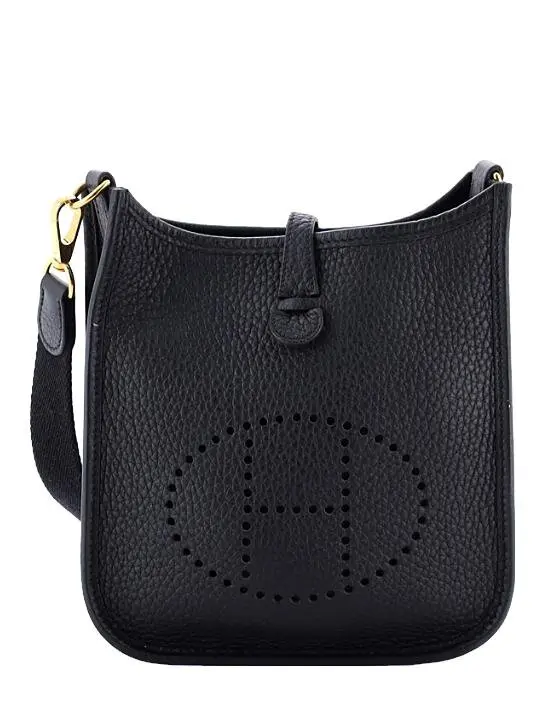 HERMES Tpm Evelyne Bag Gen Iii Clemence - Black
