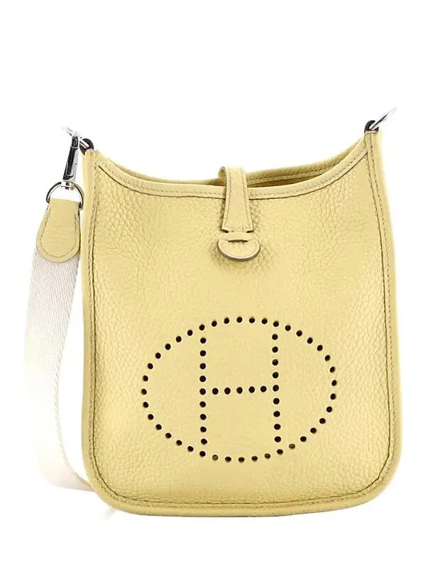 HERMES Tpm Evelyne Bag Gen Iii - Yellow