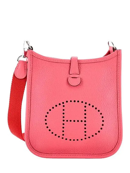 HERMES Tpm Evelyne Bag Gen Iii Clemence - Pink