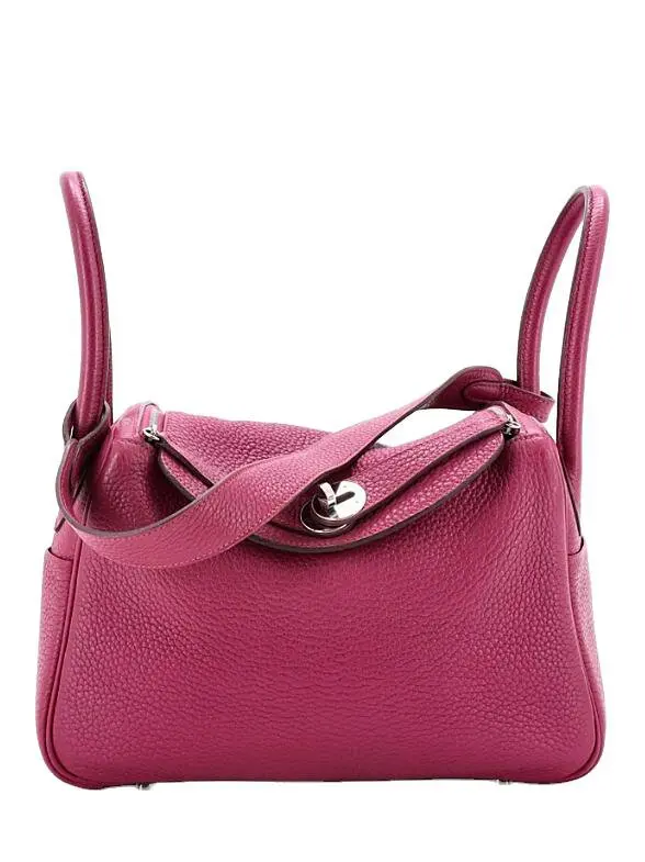 HERMES 26 Lindy Bag Clemence - Pink