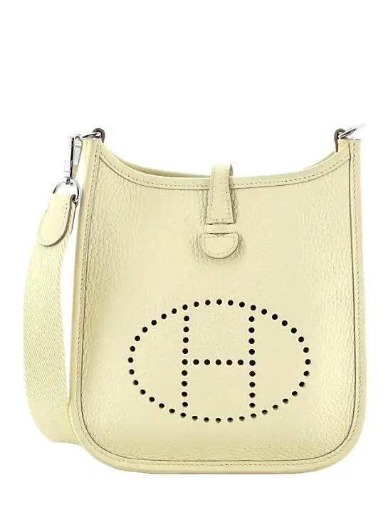 HERMES Tpm Evelyne Bag Gen Iii - Yellow
