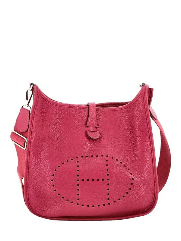 HERMES Pm Evelyne Bag Gen Iii Clemence - Pink