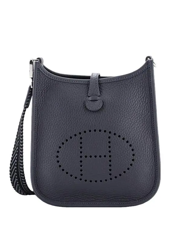 HERMES Tpm Evelyne Bag Gen Iii Clemence - Gray