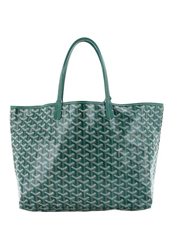 GOYARD Saint Louis Pm Tote Coated Canvas - Green