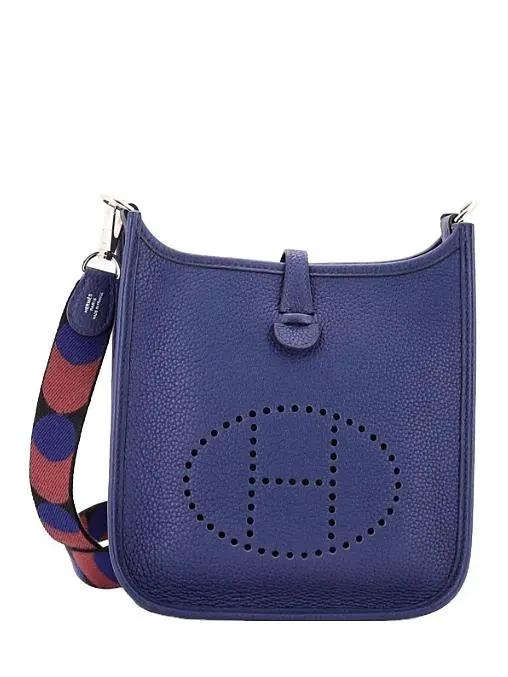 HERMES Tpm Evelyne Gen Iii Bag - Blue
