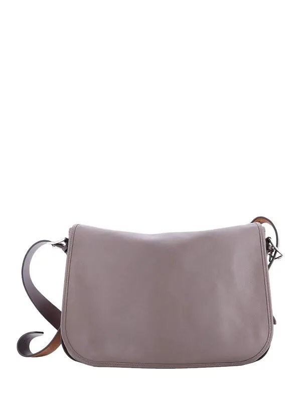 Hermès 35 Barda Messenger Bag Veau Sikkim - Gray