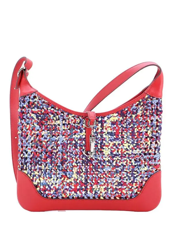 HERMES 31 Trim Duo Printed Bag - Red