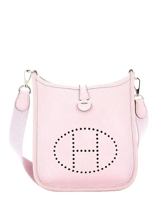 HERMES Tpm Evelyne Bag Gen Iii Clemence - Pink