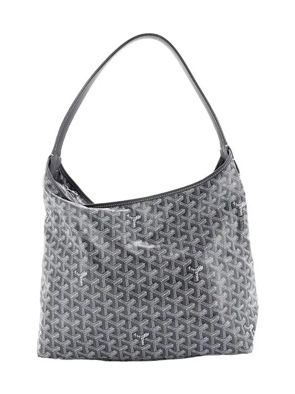 GOYARD Boheme Hobo Coated Canvas - Gray
