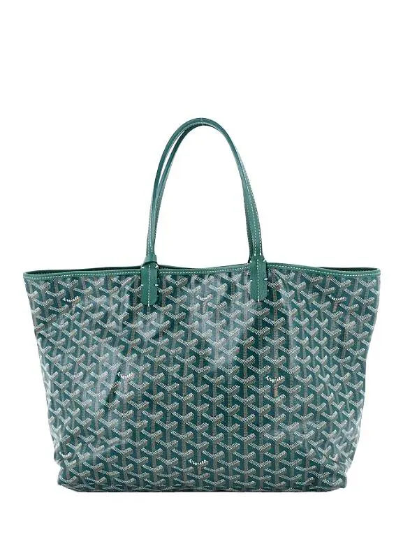 GOYARD Pm Saint Louis Tote Coated Canvas - Green