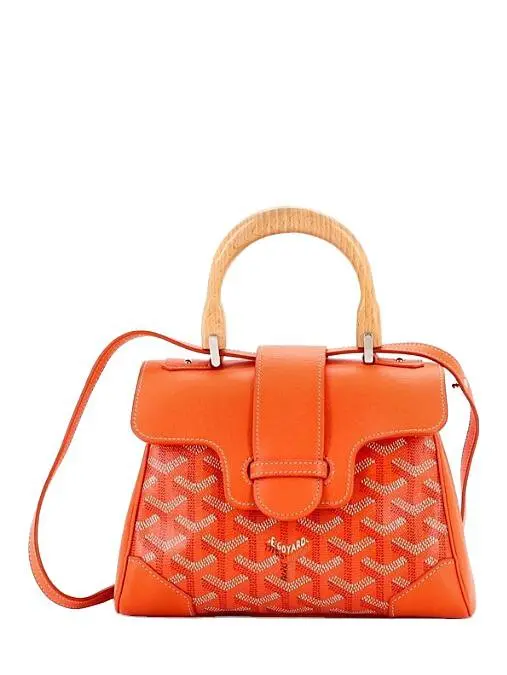 GOYARD Saigon Top Handle Bag - Orange