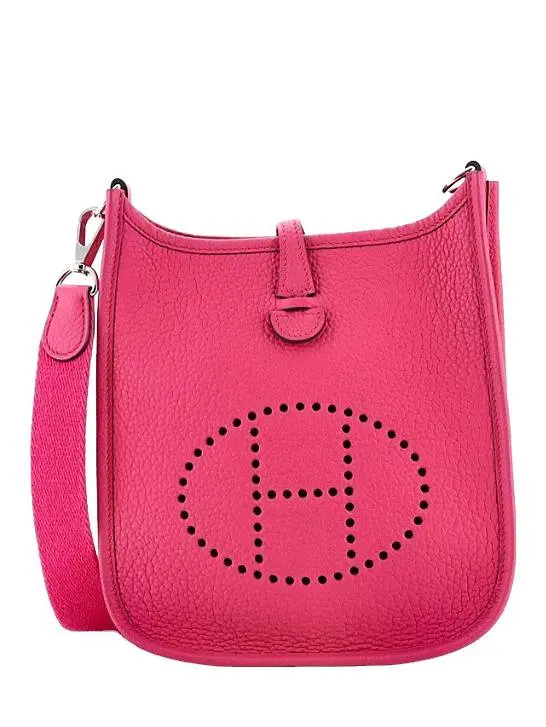 HERMES Tpm Evelyne Bag Gen Iii Clemence - Pink