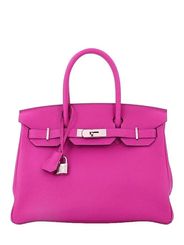 HERMES Birkin 30 Handbag - Magnolia