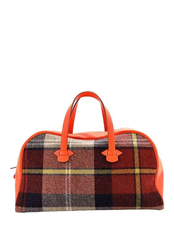 Hermès Galop 50 Duffle Bag - Orange/ / Orange