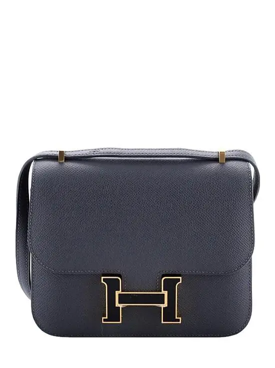 HERMES 18 Constance Nm Bag Epsom - Gray